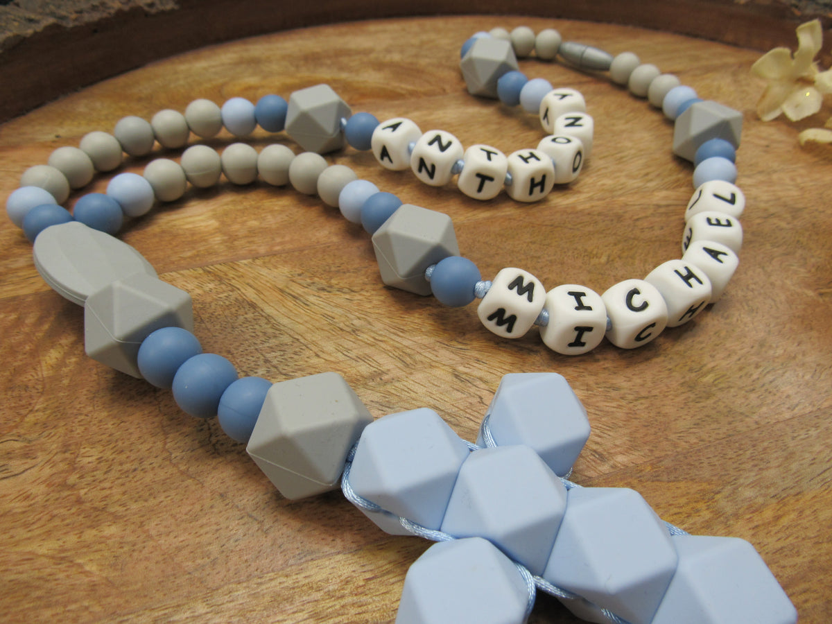 Personalized Catholic Teething Rosary (Copy) – Little Saints Chewelry